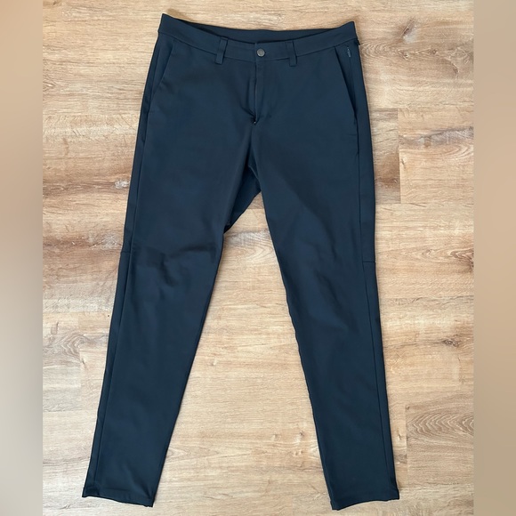 lululemon athletica | Pants | Lululemon Mens Dark Grey Obsidian ...